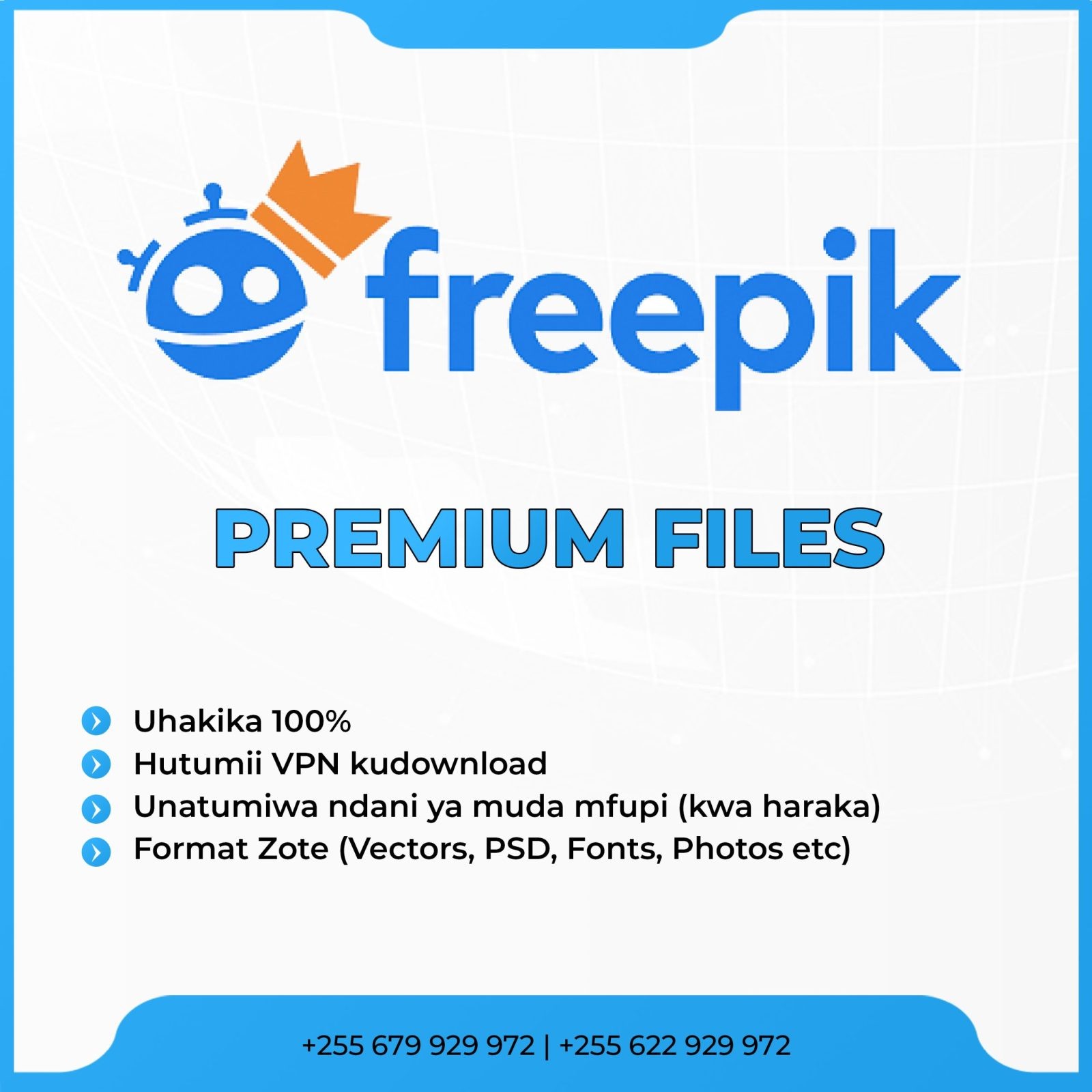 Freepik Premium Files – Oasis Digital Store