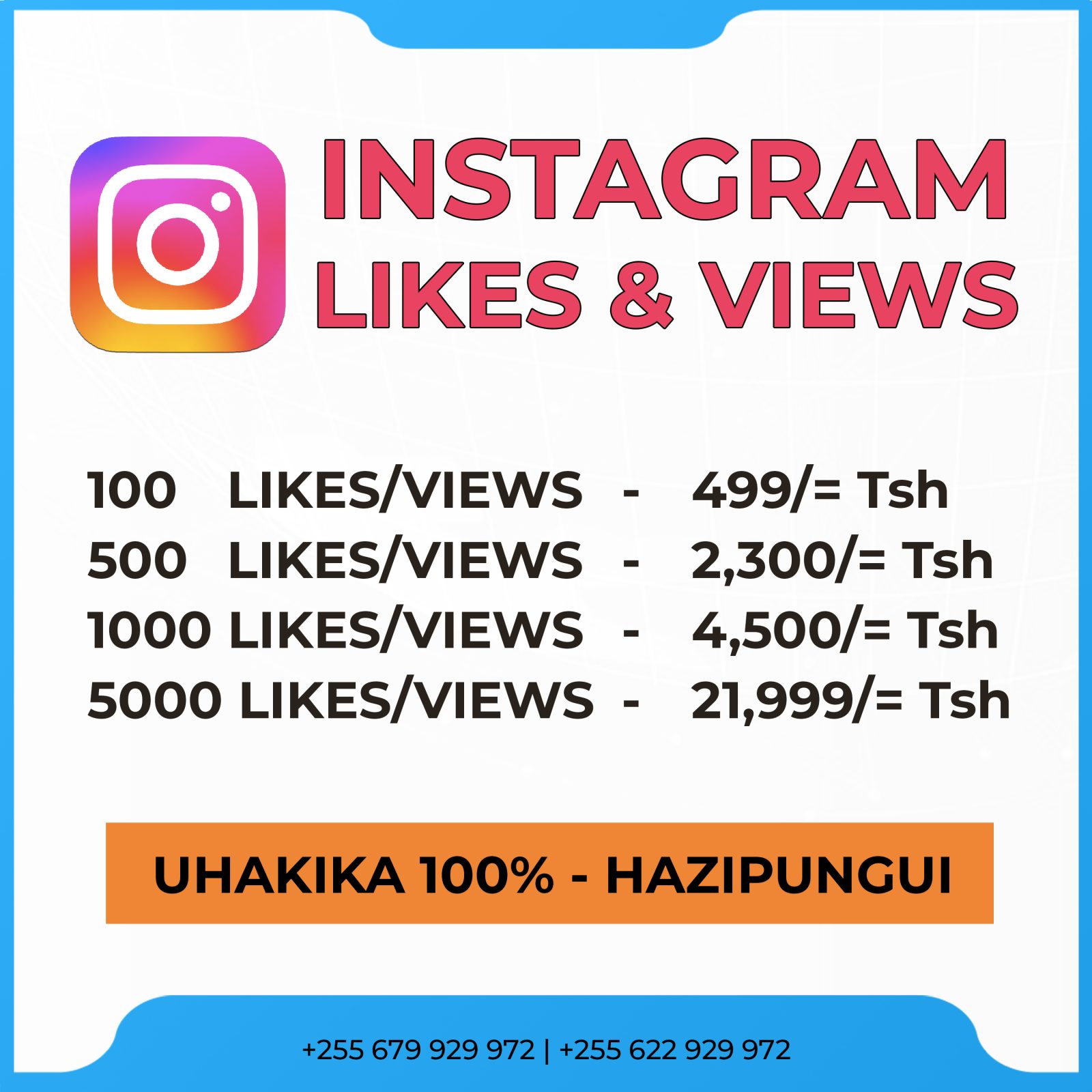 Instagram likes/views – Oasis Digital Store