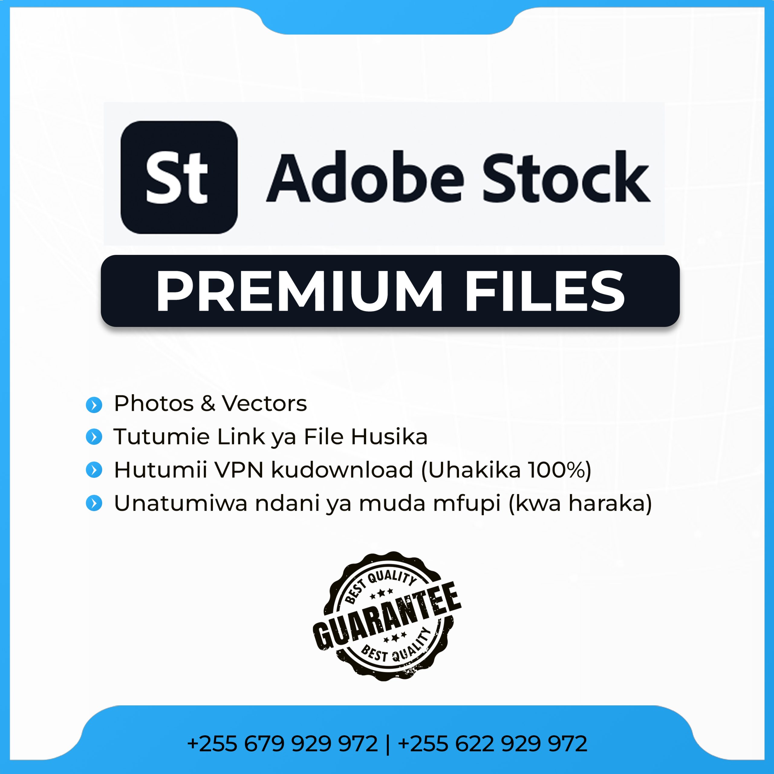 Adobe Stock Premium Files – Oasis Digital Store
